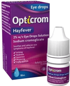 Opticrom Allergy Eye Drops | MediClick Pharmacy
