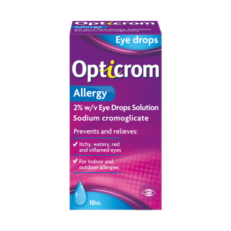 Opticrom Allergy Eye Drops | MediClick Pharmacy